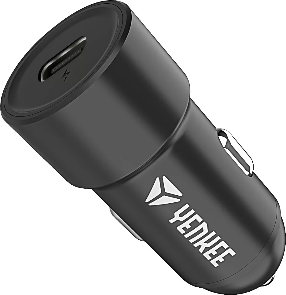 YENKEE YAC 2035 USB-C autós töltő (QC/PD) (20W) - Canon, Tam